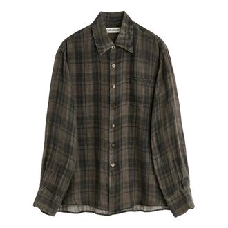 Our Legacy Homme, Chemises, Multicolore, Taille: XL Above Pocket Checked Shirt
