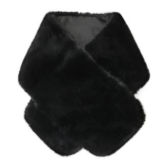 Kazar Femme, Accessoires, Noir, Taille: ONE Size Fourrure synth&eacute;tique noire etolo