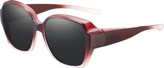 Generic Lunettes de soleil polaris&eacute;es pour homme, lunettes de soleil polaris&eacute;es, l&eacute;g&egrave;res, protection UV, lunettes de soleil ajust&eacute;es par-dessus les lunettes, 