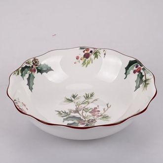 Villa D'Este Home Tivoli Schale/Salatsch&uuml;ssel Porzellan Vintage Xmas