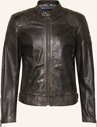 Belstaff Lederjacke Outlaw braun