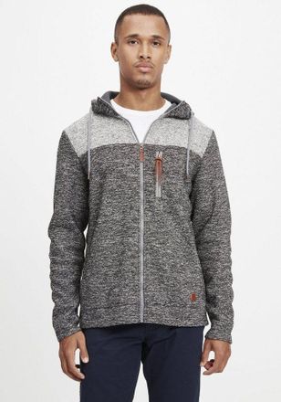 Blend Cardigan BHPinheiro Fleecejacke mit Kapuze und Eingrifftaschen