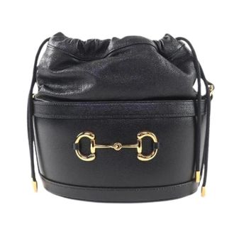 Gucci Pre-owned Leather Shoulder Bag - - Pre-owned - Damen - Schwarzk - ONE SIZE