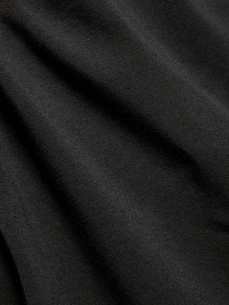 032c Cotton-Blend Long-Sleeve T-Shirt - Black