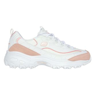 Skechers Femme, Chaussures, Blanc, Taille: 38 EU D Lites New Heat Baskets