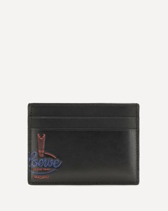 Loewe Glossy calfskin Card Holder Male UNI