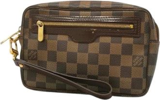 Louis Vuitton Sac pochette vintage doccasion - Homme - Pre-owned - Brun - Taille: ONE Size