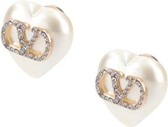 Valentino Garavani Earrings With Crystals Vlogo