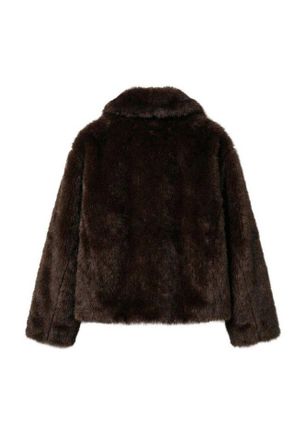 Urban Classics Winterjacke Urban Classics Ladies Short Faux Fur Jacket (1-St)
