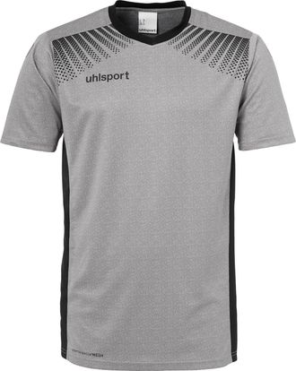 Uhlsport Uhlsport Herren Trikot Goal, Dark Grey Melange/schwarz, L, 100333205