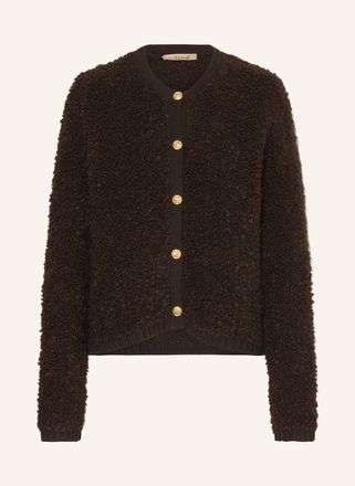 Smith & Soul Strickjacke Aus Boucl&eacute; braun