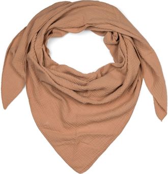styleBREAKER Tuch Musselin Dreiecktuch Einfarbig