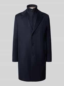 HUGO BOSS Mantel aus Wolle mit herausnehmbarer Weste