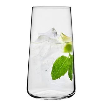 Krosno Verres &agrave; eau, &agrave; jus et &agrave; boissons Design &eacute;l&eacute;gant | Lot de 4 | Capacit&eacute; 600 ml | Collection Infinity | Id&eacute;al pour la maison, le restaurant, la f&ecirc;te | L