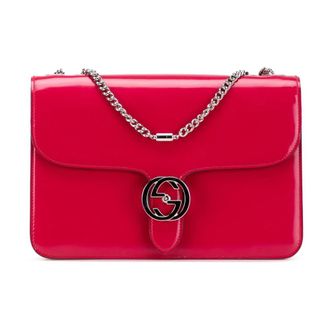 Gucci Pre-owned Klassische Umh&auml;ngetasche mit Kettenriemen - - Pre-owned - Damen - Rot - ONE SIZE