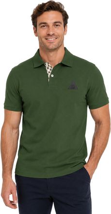 Aquascutum Poloshirt f&uuml;r Herren, Mit Kragen (Milit&auml;rgr&uuml;n)