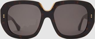 CLARIS VIROT Lunettes de Soleil Samama Noir Gris