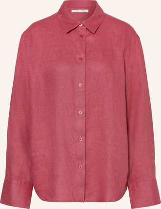 Sams&oslash;e & Sams&oslash;e Sams&oslash;e Sams&oslash;e Hemdbluse Sanot Aus Leinen rosa