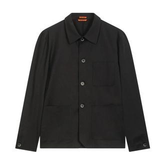 Barena Overshirt - - Jackets - Herren - Schwarzk - XL
