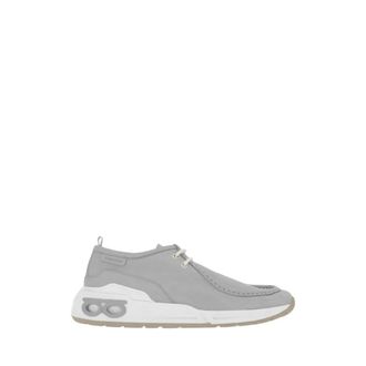 Ferragamo Homme, Chaussures, Gris, Taille: 44 EU Chaussures &agrave; lacets
