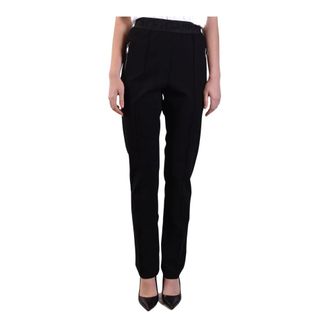 Dolce & Gabbana Slim-Fit Hosen f&uuml;r Frauen - - Trousers - Damen - Schwarzk - L