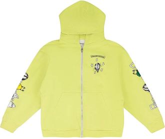 Chrome Hearts hoodie Matty Boy &agrave; fermeture zipp&eacute;e - Vert