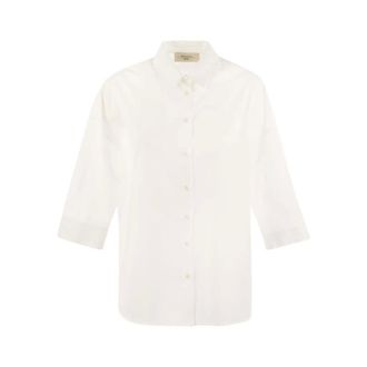 Max Mara Femme, Blouses et Chemises, Blanc, Taille: 40 FR Giralda Shirt