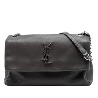 Saint Laurent Sac bandouli&egrave;re West Hollywood Pre-owned - Femme - Pre-owned - Gris - Taille: ONE Size