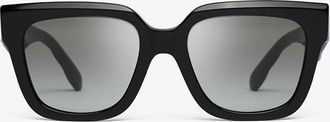 Tory Burch Eckige Kira Sonnenbrille