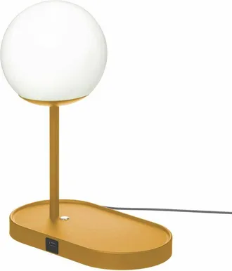 Atmosphera COLORS lampe de bureau, chargeur USB, noir