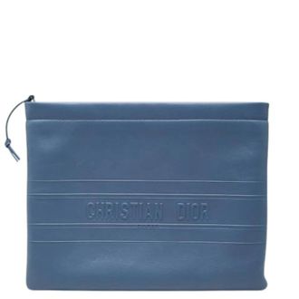 Dior Pre-owned Clutch Bag - - Pre-owned - Damen - Blau - ONE SIZE