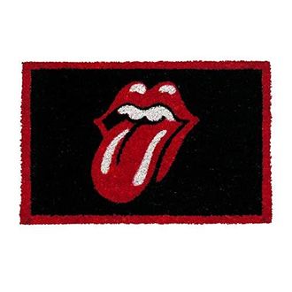 Out of the Blue ootb Rolling Stones L&egrave;vres Tapis de Porte, en Fibre de Coco, Multicolore