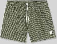 HUGO BOSS Regular Fit Badeshorts mit Logo-Patch Modell VIBE
