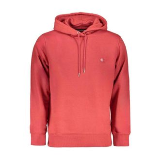 Calvin Klein Homme, Sweatshirts et sweats &agrave; capuche, Rose, Taille: 2XL Sweat &agrave; capuche rose avec logo