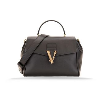 Versace Ledertasche f&uuml;r die Schulter - - Bags - Damen - Schwarzk - ONE SIZE