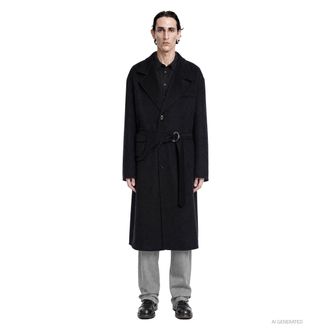 Giorgio Armani Belted Cashmere Coat