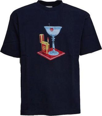 Dr&ocirc;le de Monsieur Homme, Tops, Bleu, Taille: S Cocktail T-Shirt