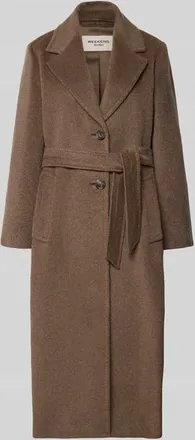 Max Mara Wollmantel mit Bindeg&uuml;rtel Modell WKDBRONTE