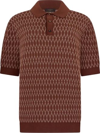 Slowear Slowear, Homme, Tops, Brun, Taille: M Polo en maille de coton