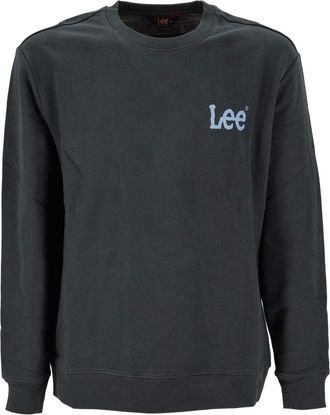 Lee Herren Wobbly Sweatshirt, Washed Black, M EU