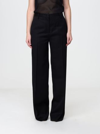 Fendi Hoch taillierte Palazzo-Hose aus Schurwolle von