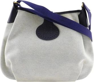 Herm&egrave;s Pre-owned Rodeo Shoulder Bag Gray | Navy - Femme - Pre-owned - Gris - Taille: ONE Size