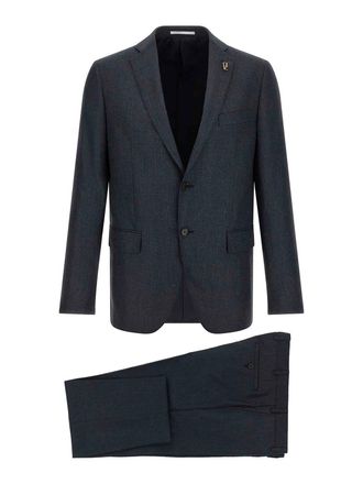 Pal Zileri Knielanges Kleid - Grau