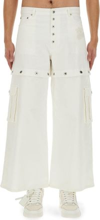 Off-white 90s Super Baggy Jeans - White