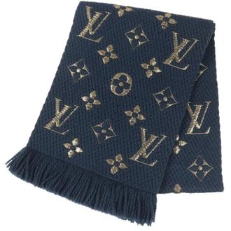 Louis Vuitton Pre-owned Stola - - Pre-owned - Herren - Blau - ONE SIZE