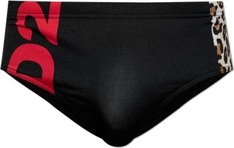 Dsquared2 Homme, Maillots de bain, Noir, Taille: XL Slip de bain