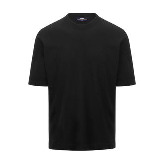 K-Way Homme, Tops, Noir, Taille: M T-shirt &agrave; Manches Courtes et Col Rond