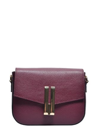 Anna Luchini Weinfarbe Rindsledertasche