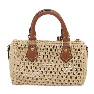 Louis Vuitton Pre-owned Raffia Mini Bag - - Pre-owned - Damen - Beige - ONE SIZE