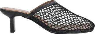 Estro & Luminara Femme, Chaussures, Noir, Taille: 40 EU Mules ajour&eacute;es &agrave; talon aiguille